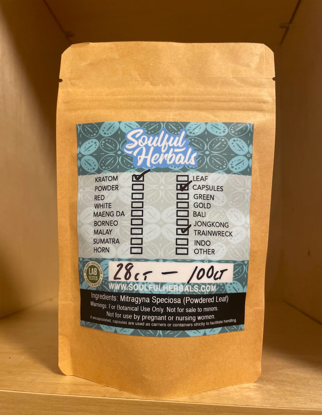 Kratom Capsules - 100 Capsules - Over 2 Ounces of Kratom Powder ...